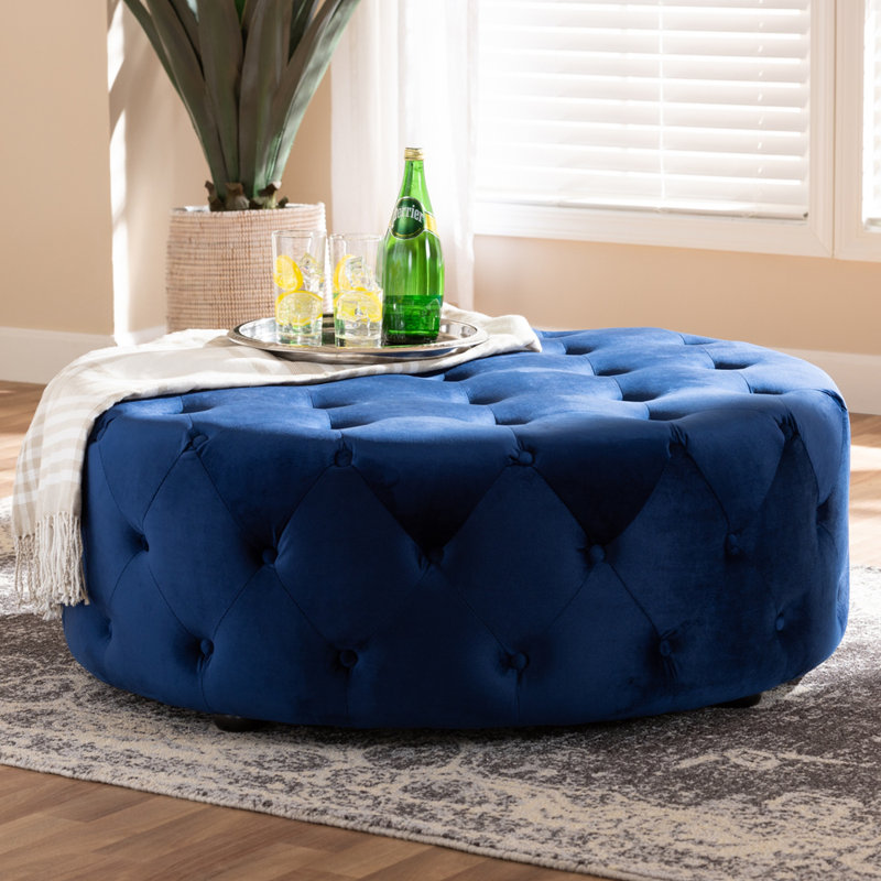 House of Hampton Capone Tufted Cocktail Ottoman Reviews Wayfair